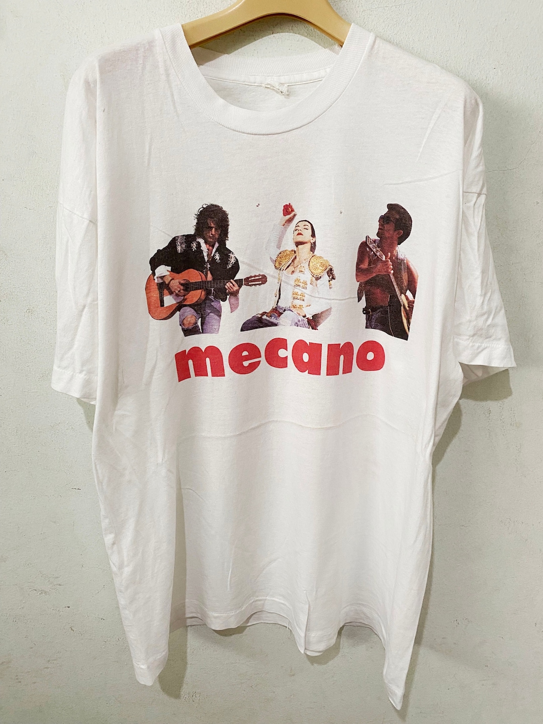 Vintage 90s Mecano Tour Shirt Size XL - Etsy