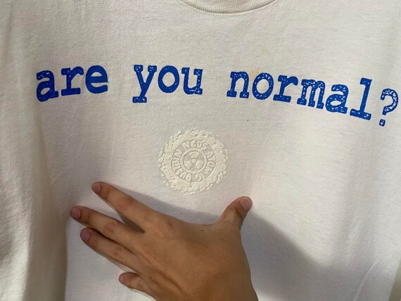 Vintage 90s Ned’s Atomic Dustbin Are You Normal Shirt… - Gem