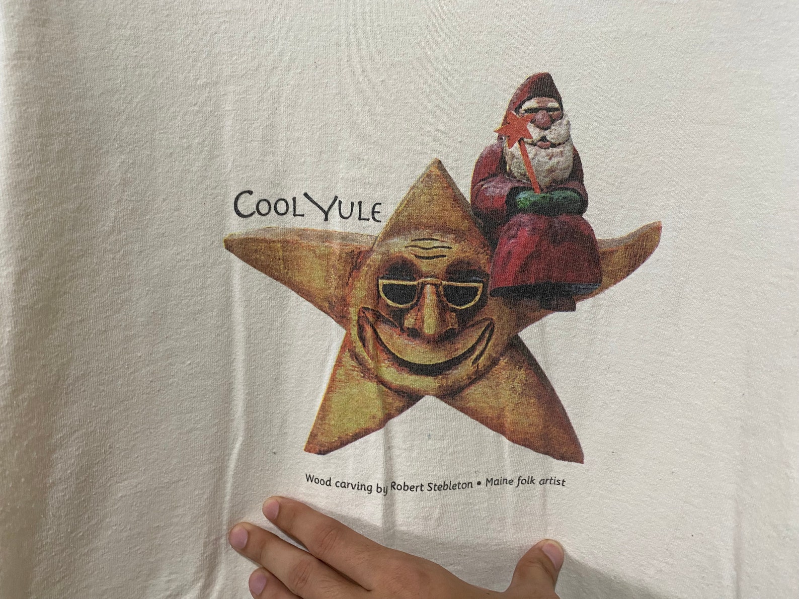 Vintage Cool Yule Wood Craving Robert Stebleton Shirt Size XL - Etsy