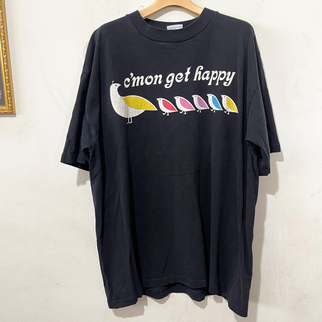 Vintage 90s Partridge Family T-shirt C’mon Get Happy Birds Graphic Tee ...