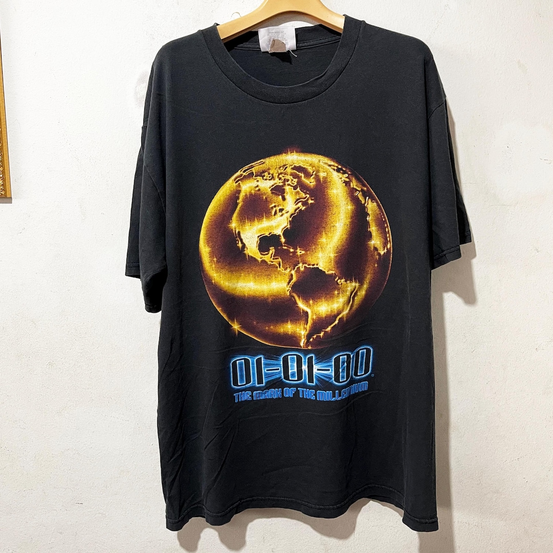 Vintage Y2K the Mark of the Millennium T-shirt New Year 01-01-00 ...