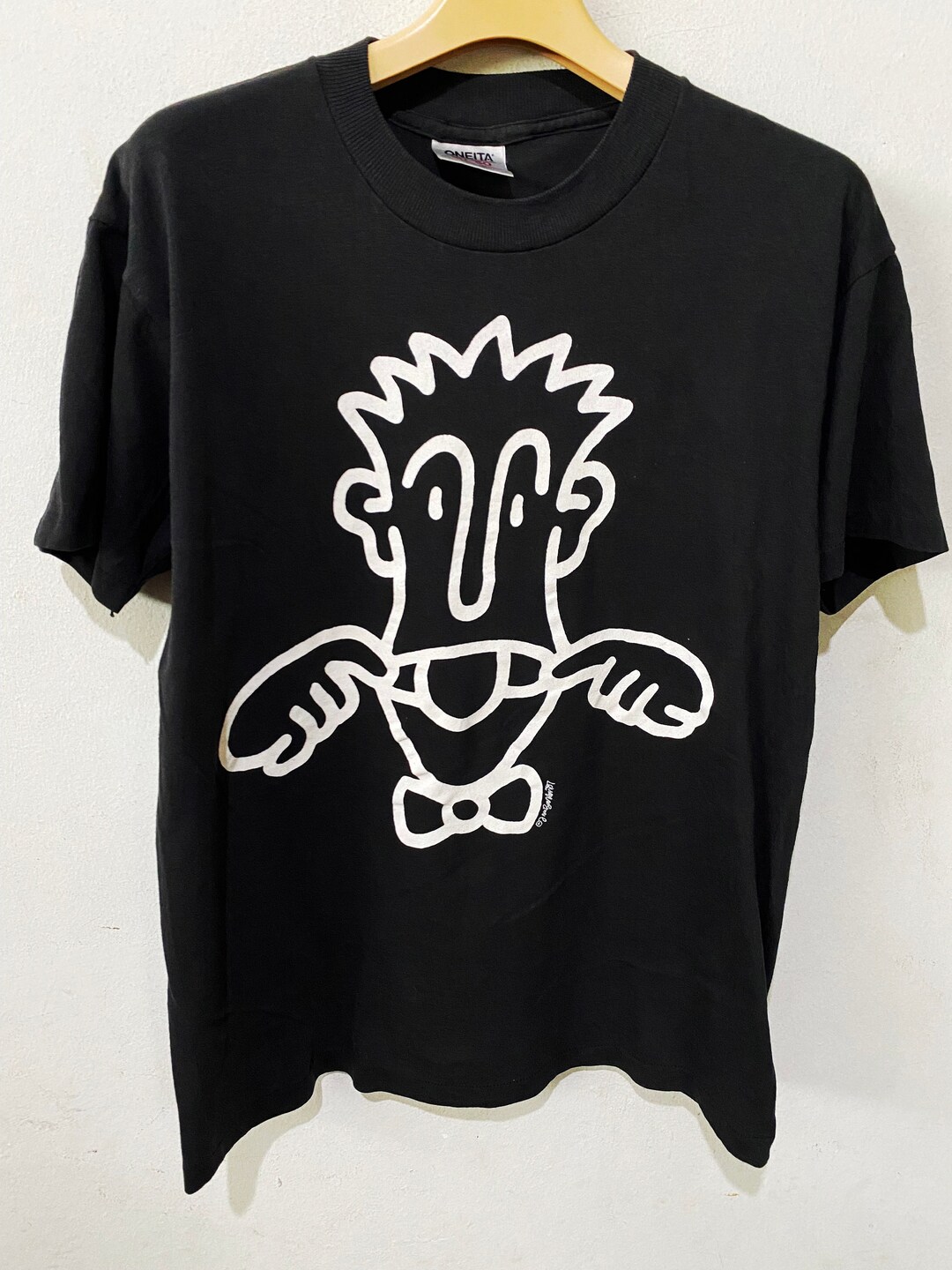 Vintage Face Attitude Shirt Size M 90s Face Tees, Vintage Funny Tee ...