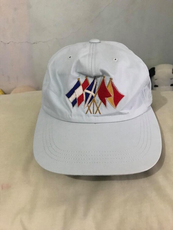 Vintage Cross Flag Hat Free Shipping | Etsy