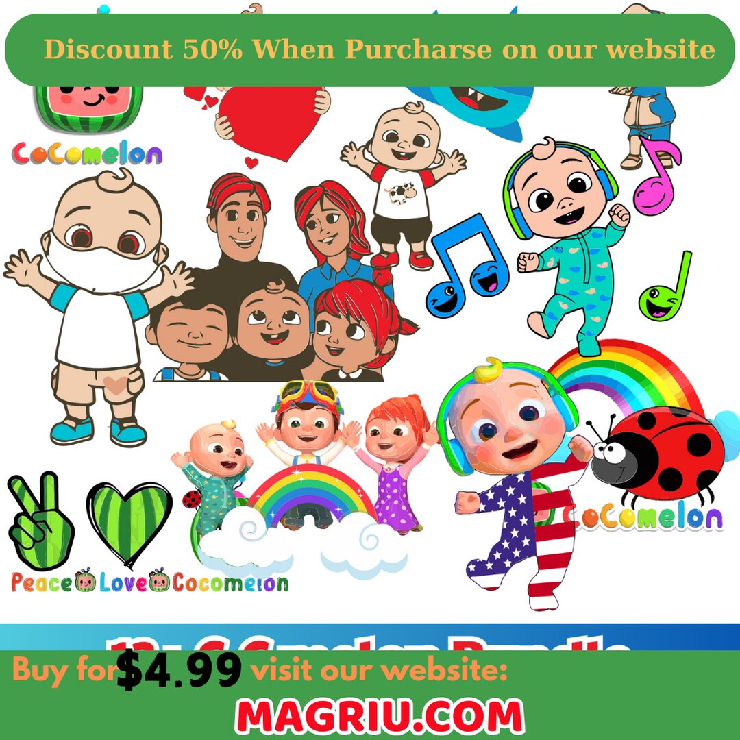 13 Melon SVG File, Instant Download, Gift for Son, Gift for Her, Gift ...