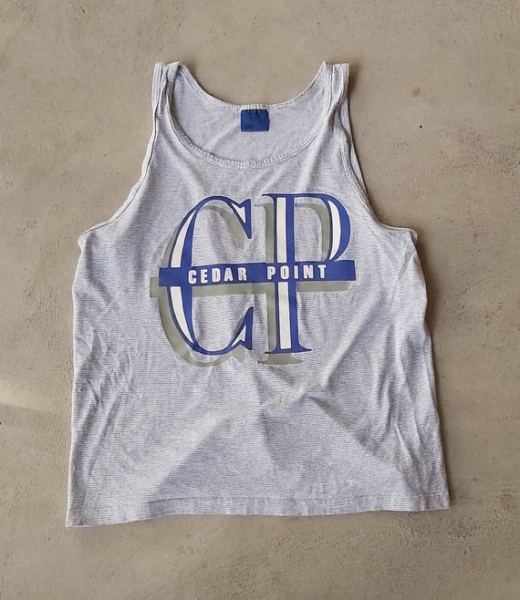 Vintage 1990's Cedar Point Amusement Park Tank Top / Shirt | Etsy