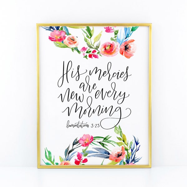 New Every Morning - Etsy