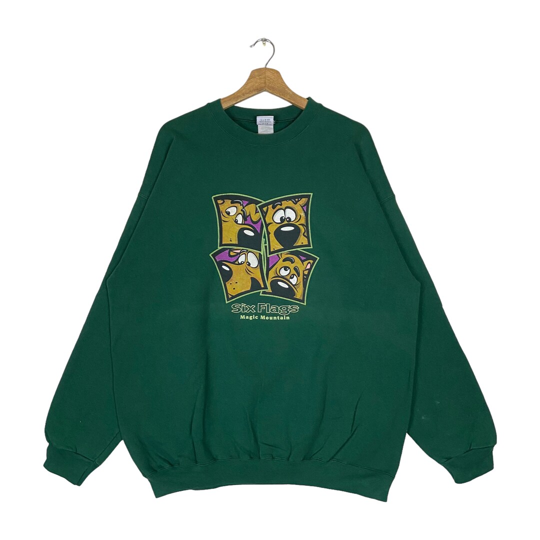 Vintage Six Flags Theme Park Scooby Doo Pullover Jumper Sweatshirt - Etsy