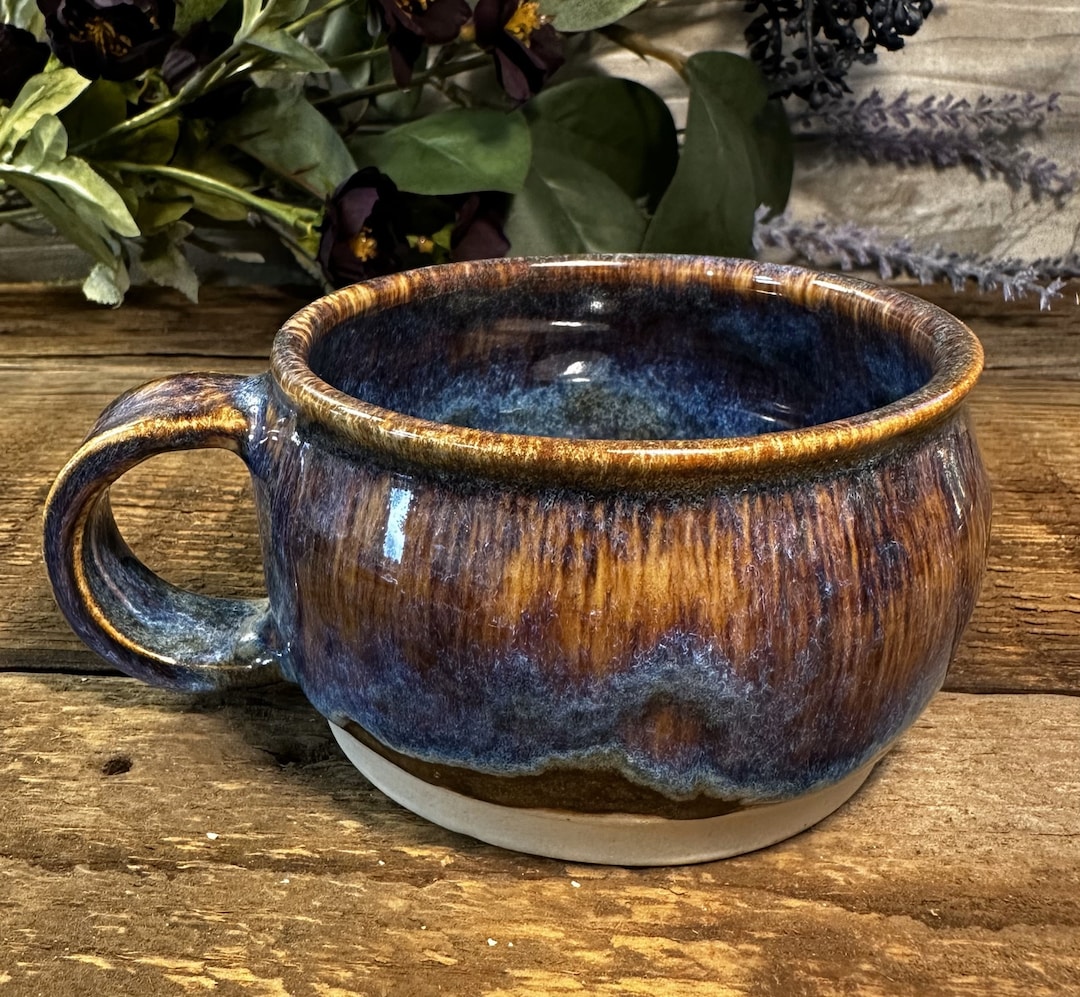 Ceramic Mug Small Wheel-thrown Pottery Mug Teacup Ceramic - Etsy