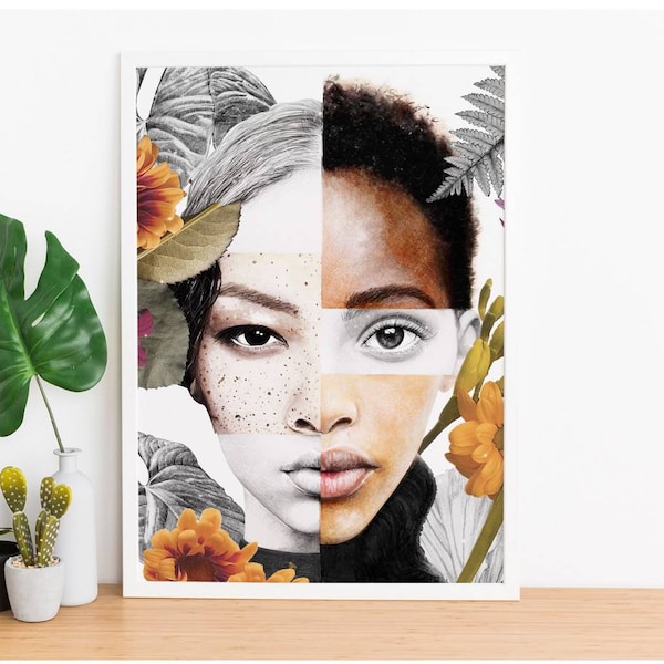 Diversity Wall Art - Etsy