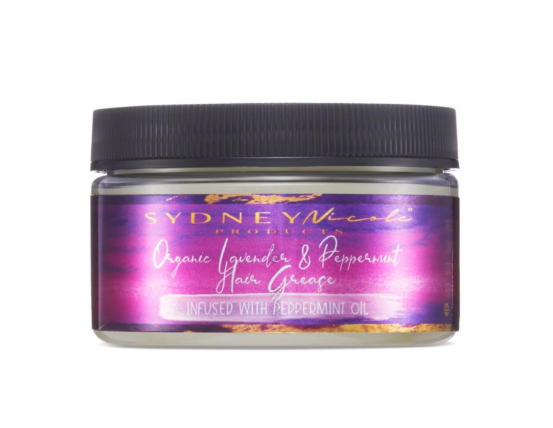 Organic Lavender Peppermint Hair Grease: Sydney Nicole Products - Etsy