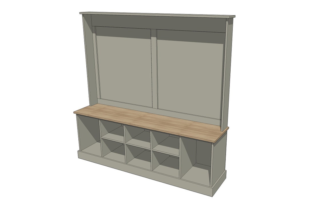 Easy Boot and Shoe Monk Bench Building Plans. Furniture Plans Shoe ...