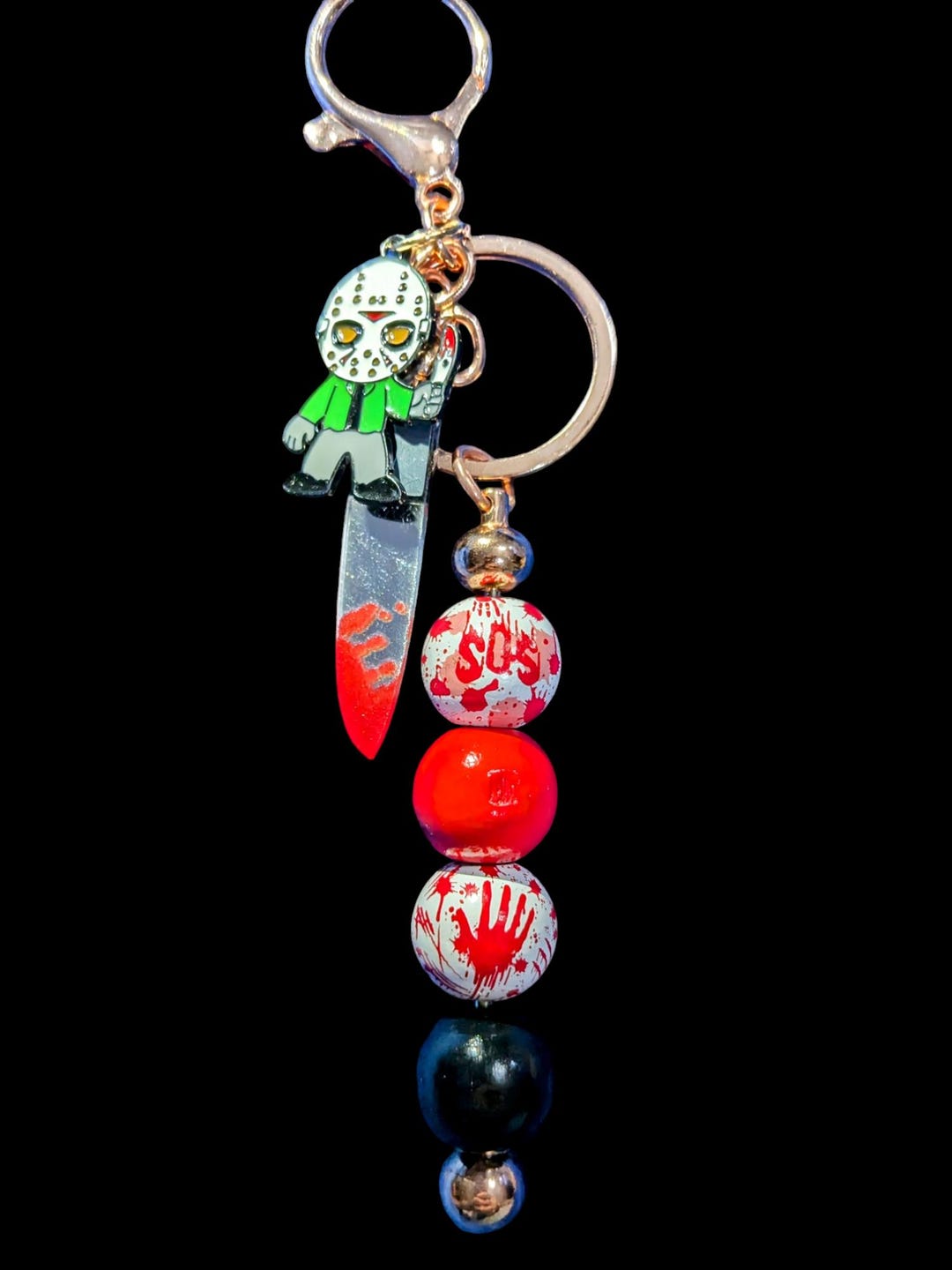 Horror Movie Jason Keychain - Etsy