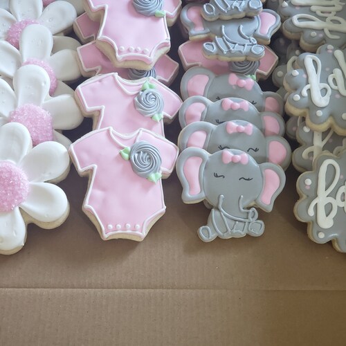 Neutral Baby Shower Cookies - Etsy