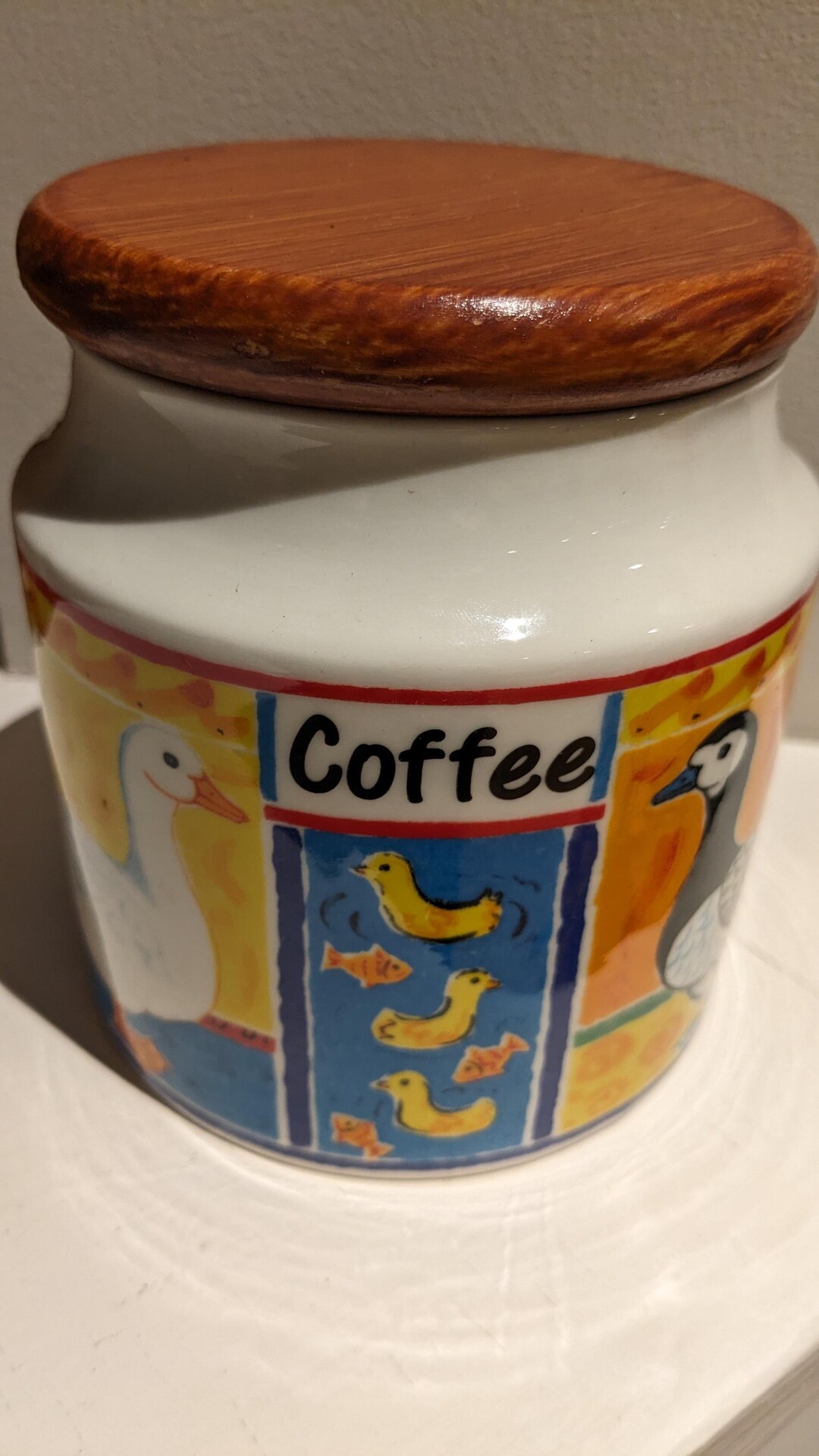 Vintage Dunoon Farmyard by Jane Brookshaw Sugar Caddy Storage Jar - Etsy