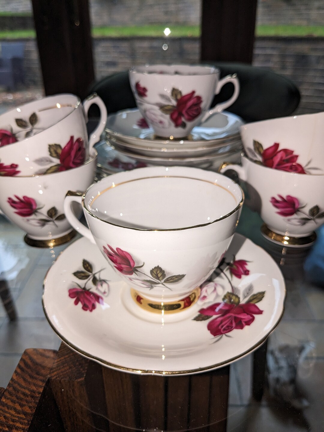 Vintage 1950s Royal Imperial Tea Set - Etsy UK