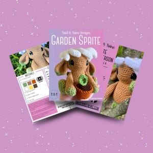 Garden & Forest Sprite Crochet Pattern Bundle - Magical Pixie, Faerie Amigurumi - Etsy