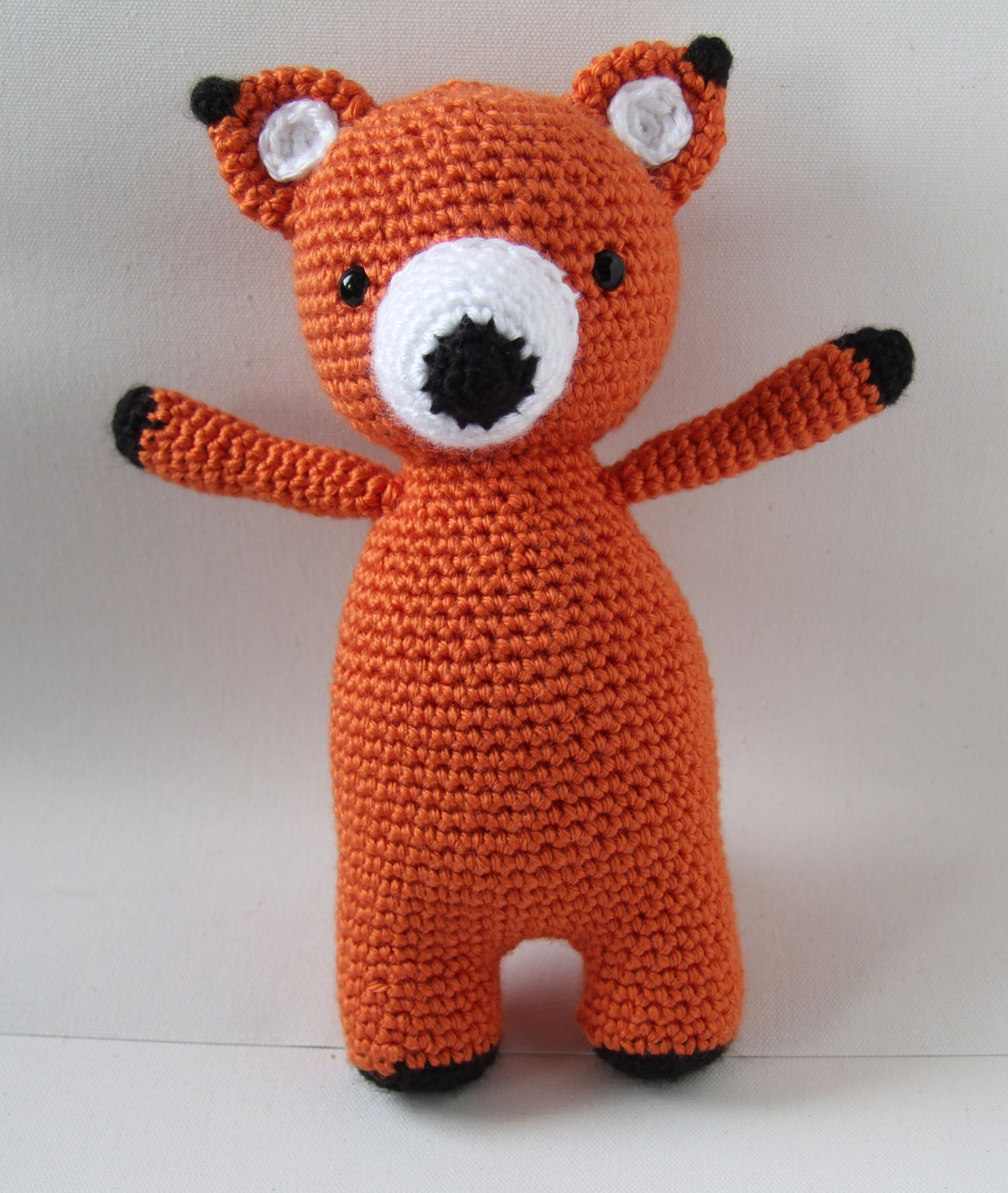 Amigurumi Fox Crochet Pattern - Fitz the Fox - Etsy Canada