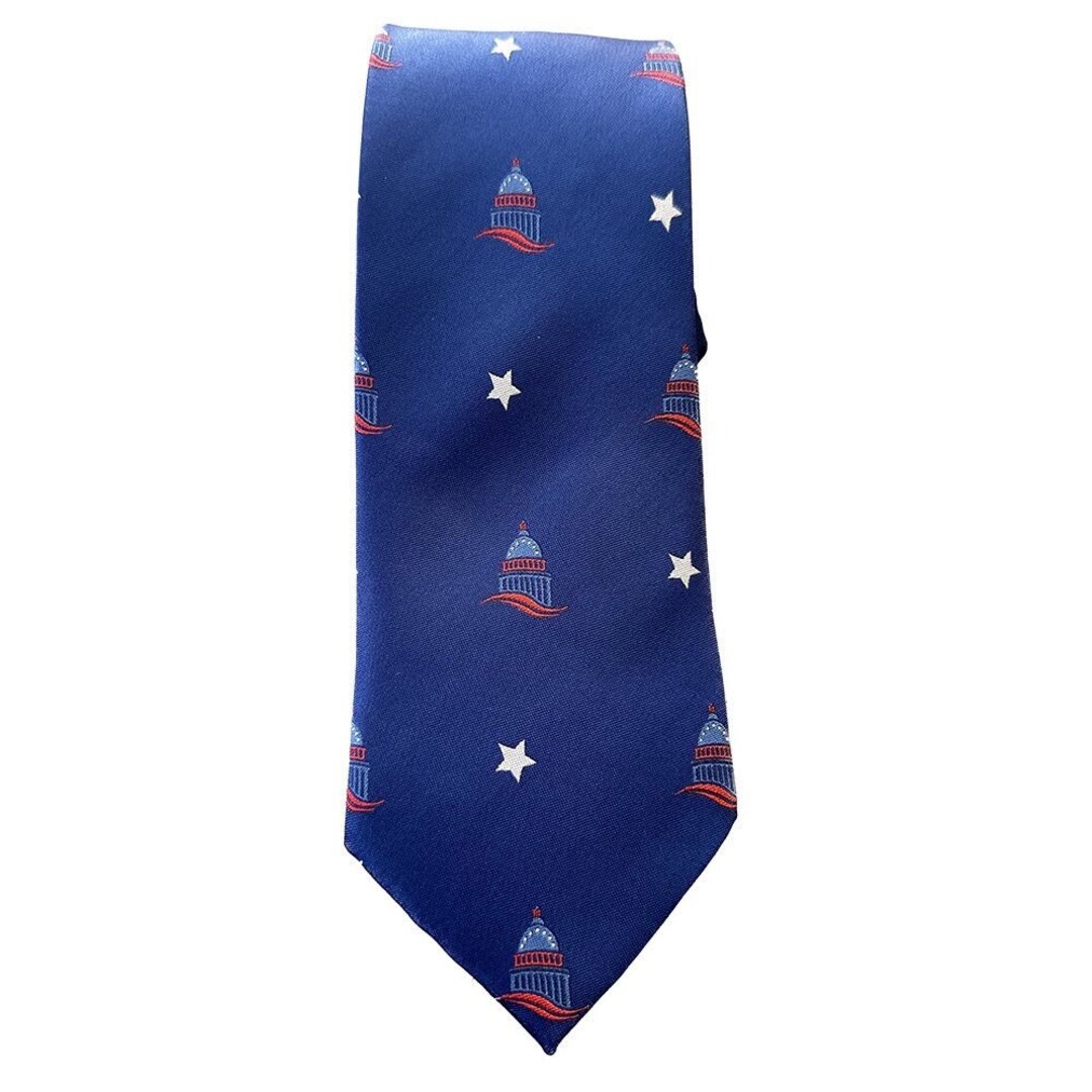 US Capitol Tie: Patriotic Gift for Politicians - Etsy