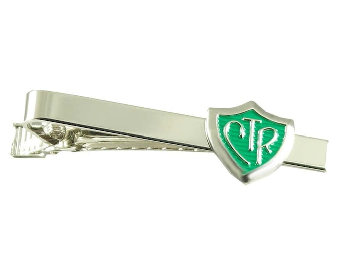 LDS Boy Baptism Tie Clip Gift - Personalized CTR - Faith - Water Wave ...