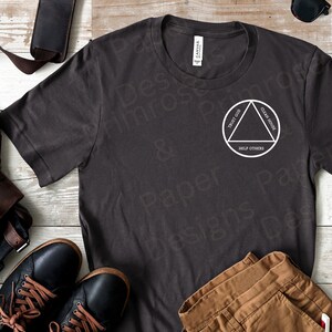 The Basics AA SVG, Trust God Clean House Help Others, Sobriety Solution ...