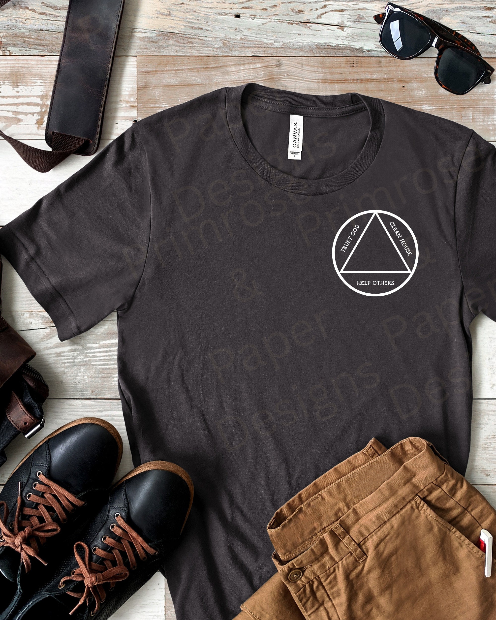 The Basics AA SVG, Trust God Clean House Help Others, Sobriety Solution ...