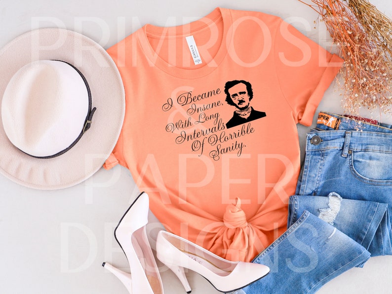 Edgar Allan Poe Quote SVG Digital File, Edgar Allan Poe SVG, Classic ...