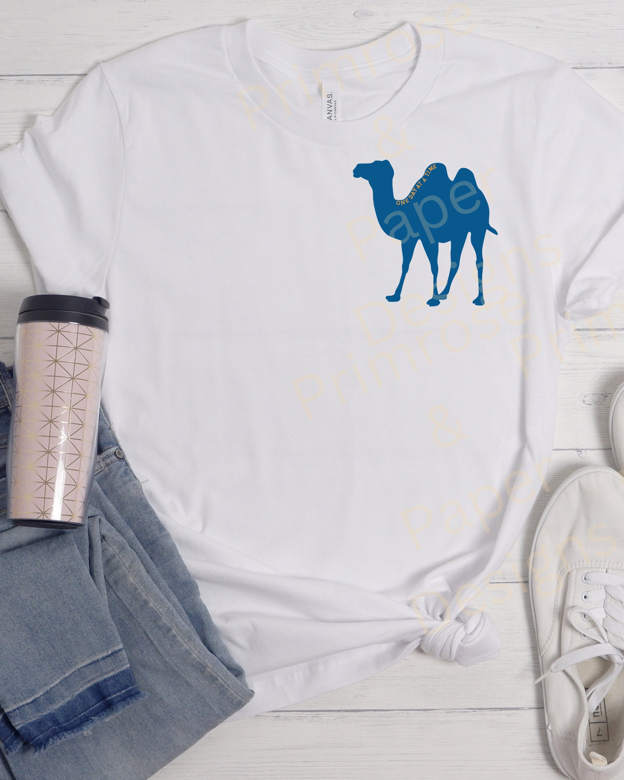 One Day at A Time Digital SVG File, Camel Sobriety, AA SVG, Sobriety ...