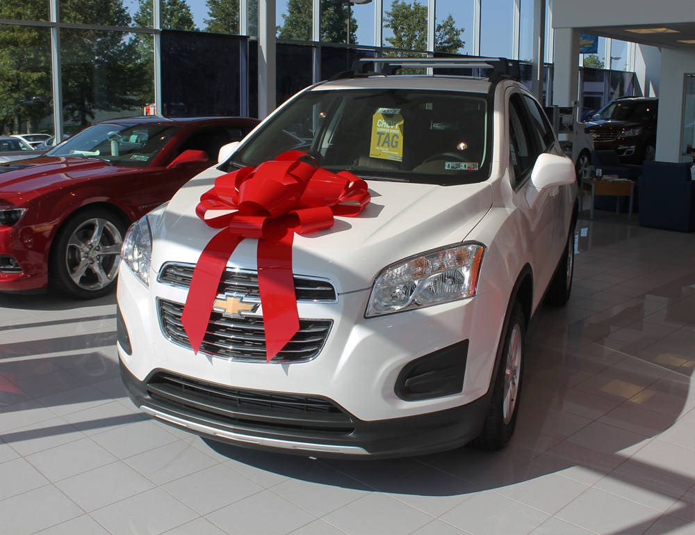 Big bow for car store