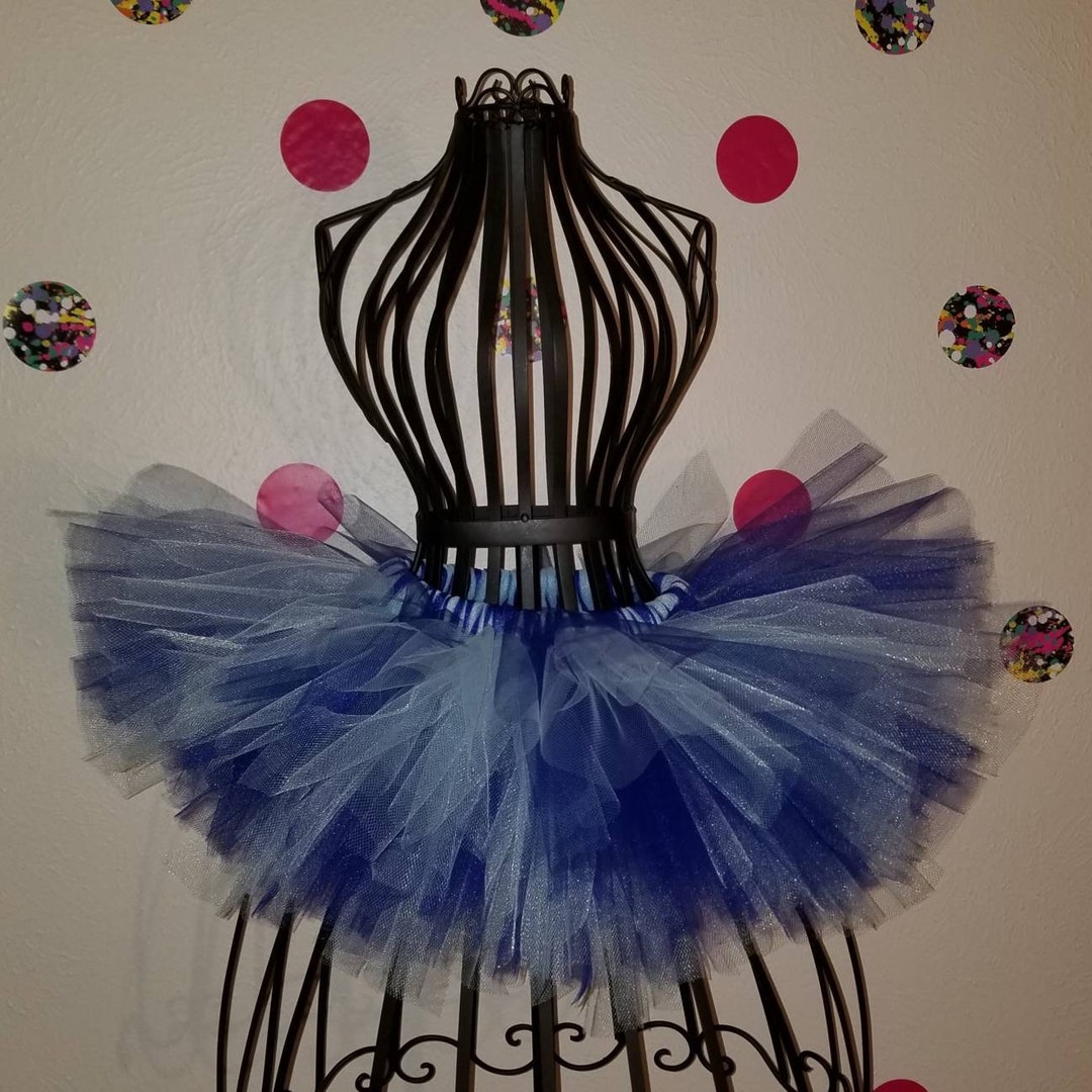 Adult Blue Tutu, Two Tone Blue Tutu, Marathon Tutu, Runners Tutu, Adult ...