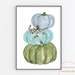 Pumpkin Printable Wall Art Fall Autumn Halloween Thanksgiving - Etsy