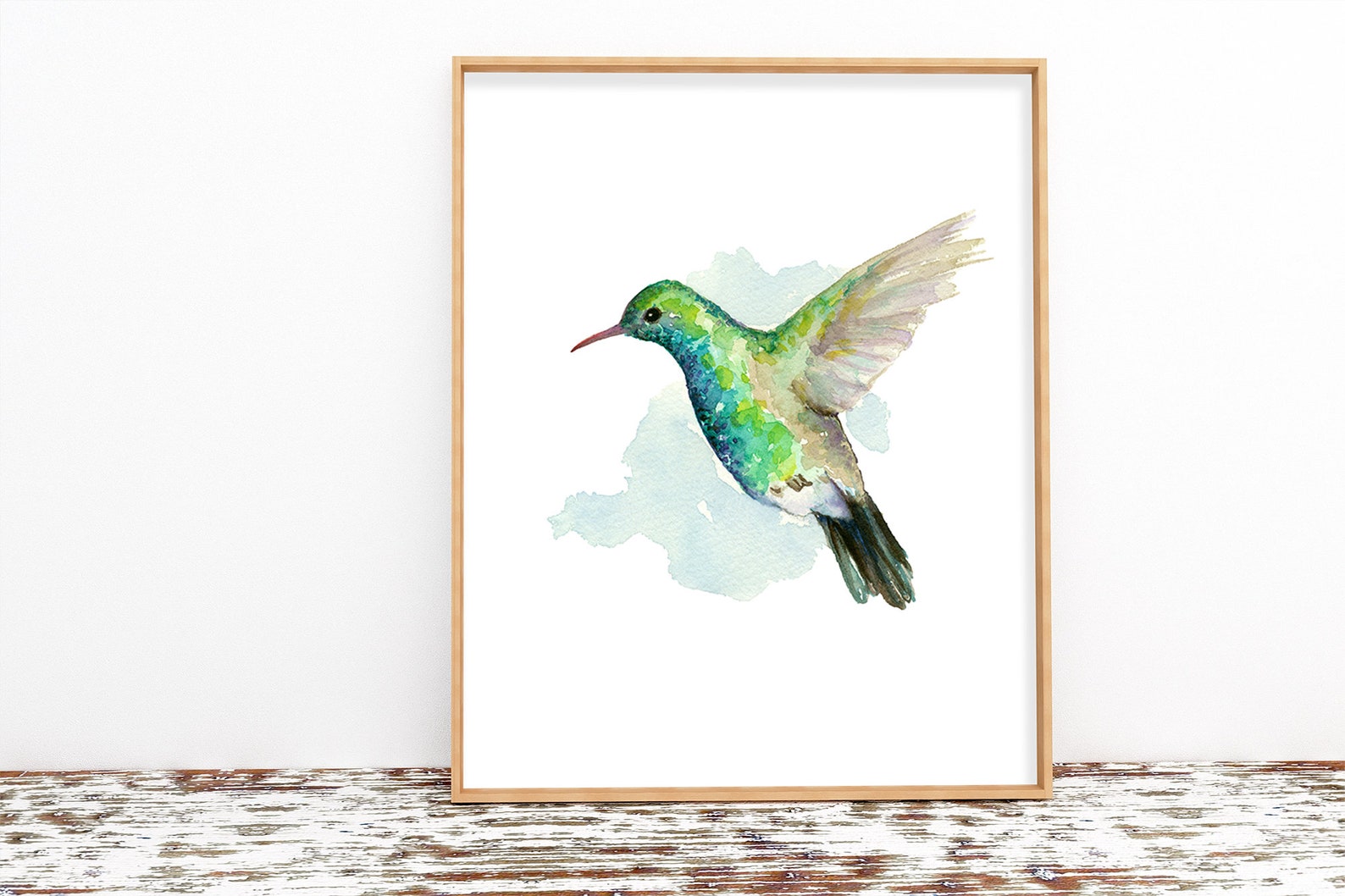 Hummingbird Bird Art Print Instant Download Small Bird DIY | Etsy