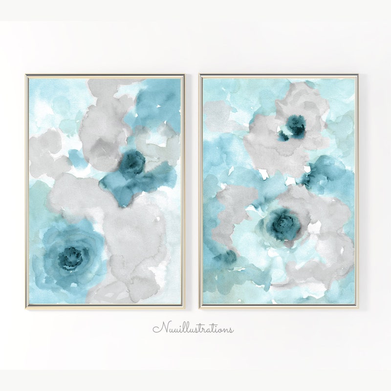 Teal Prints - Etsy