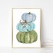 Pumpkin Printable Wall Art Fall Autumn Halloween Thanksgiving - Etsy