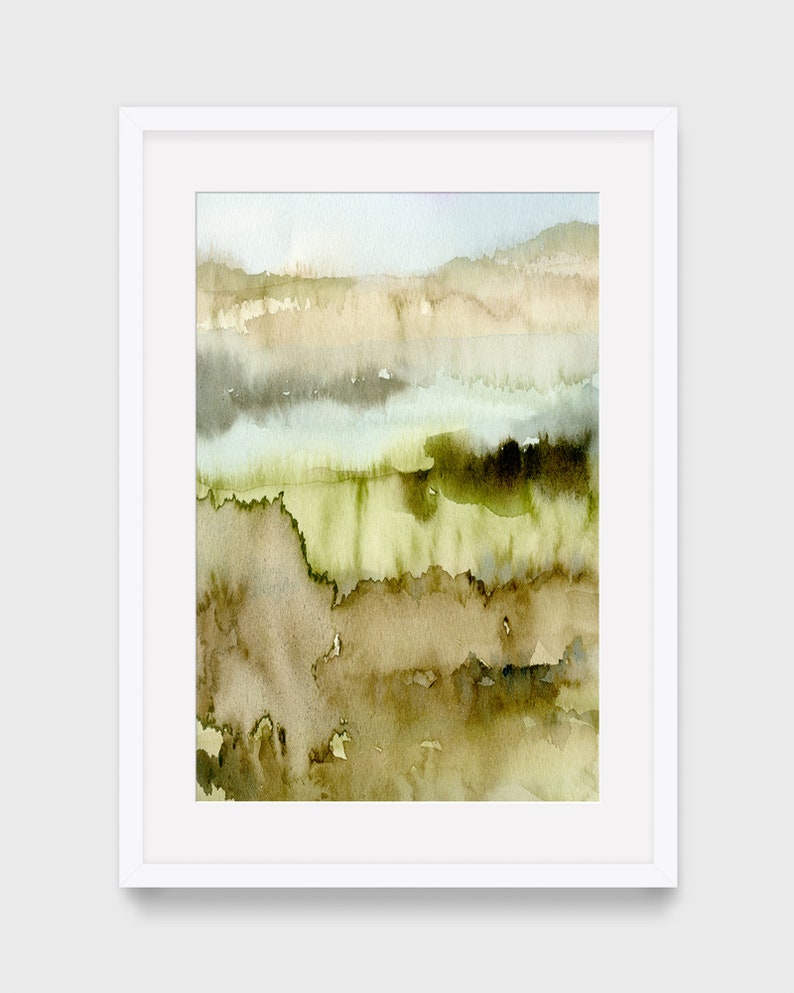 Abstract Landscape Wall Art Printable Neutral Art Print - Etsy