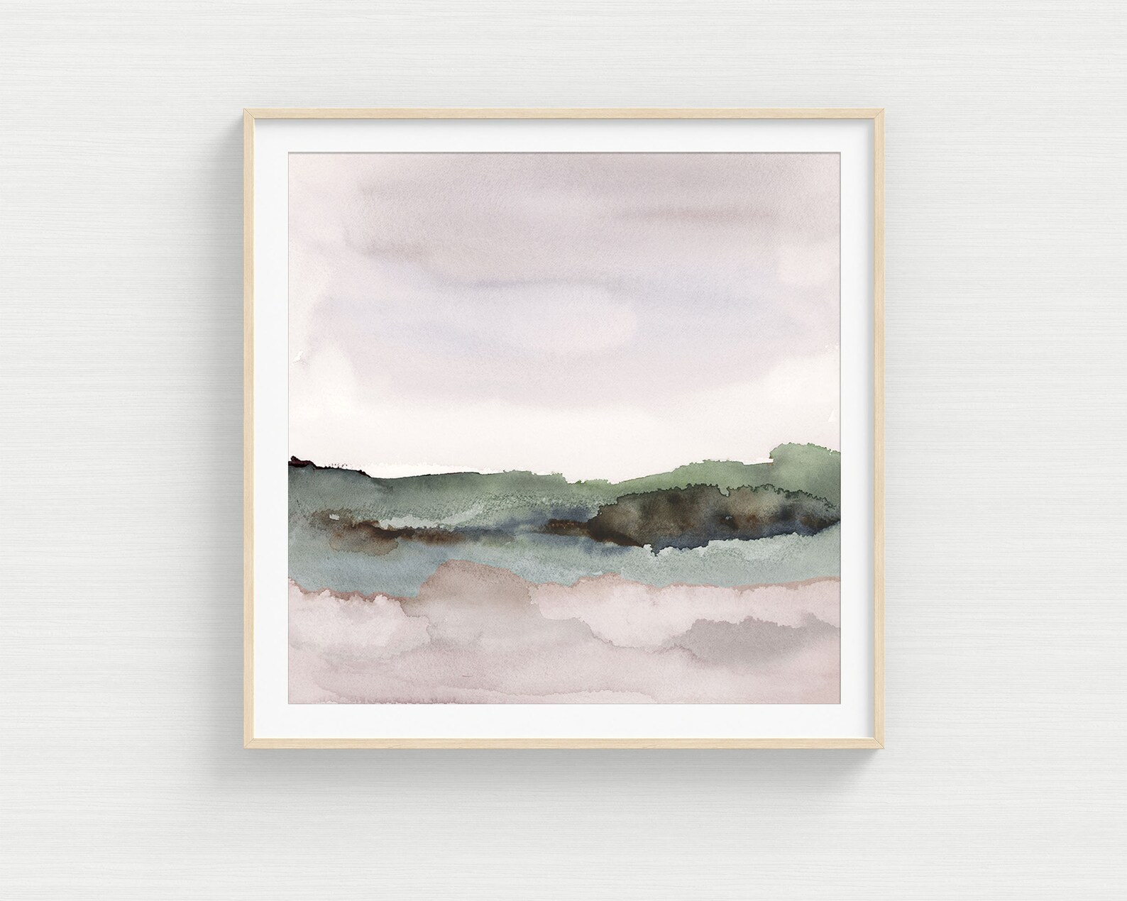 Abstract Landscape Print Set of 4 Printable Wall Art - Etsy