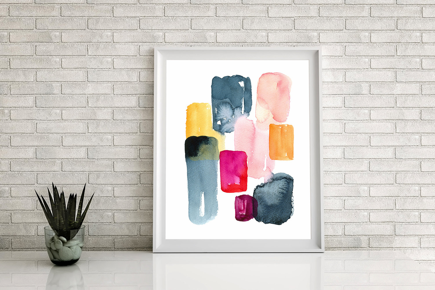 Colorful Geometric Print Abstract Instant Download DIY - Etsy