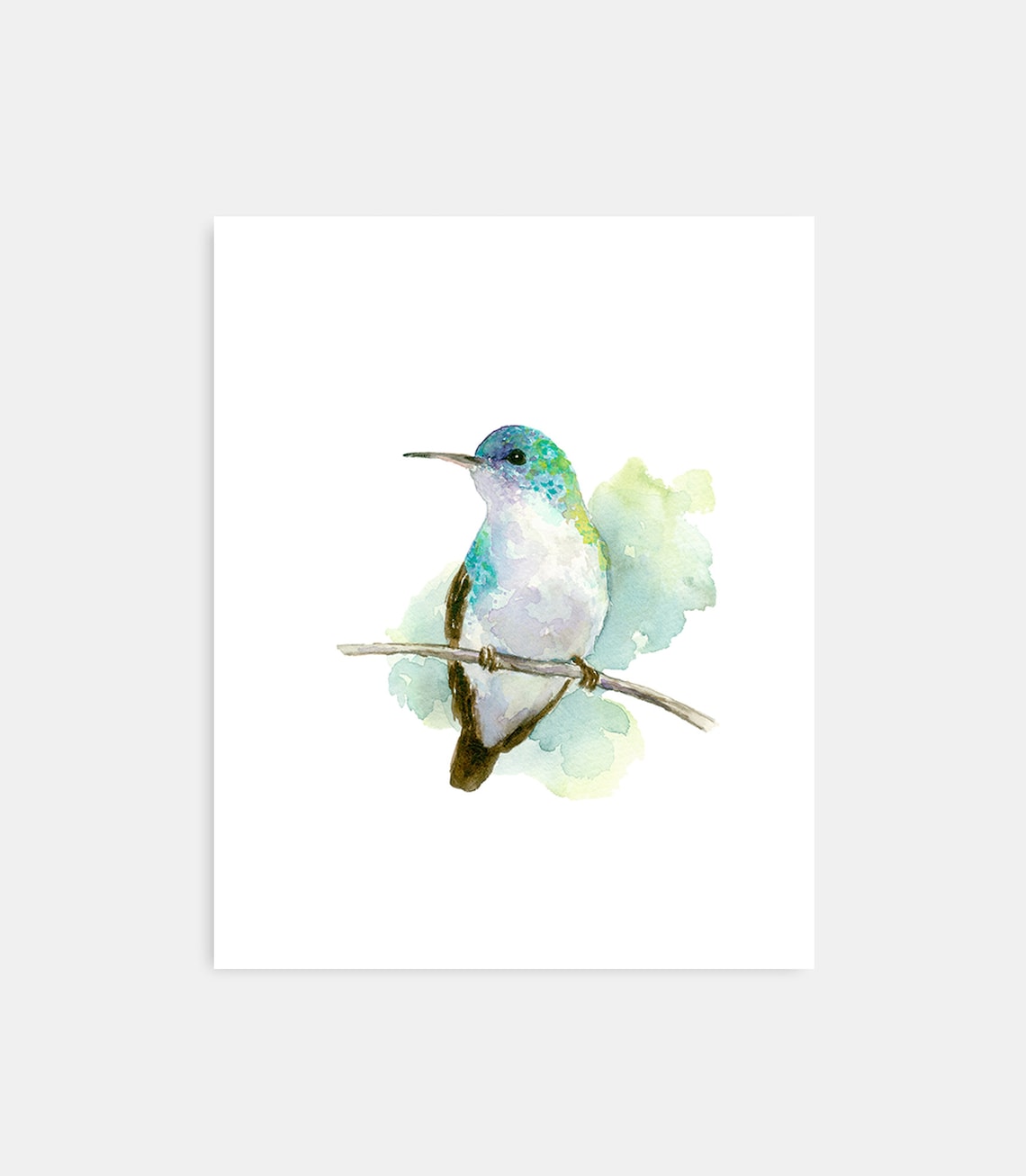 Hummingbird Bird Art Print Instant Download Small Bird DIY - Etsy