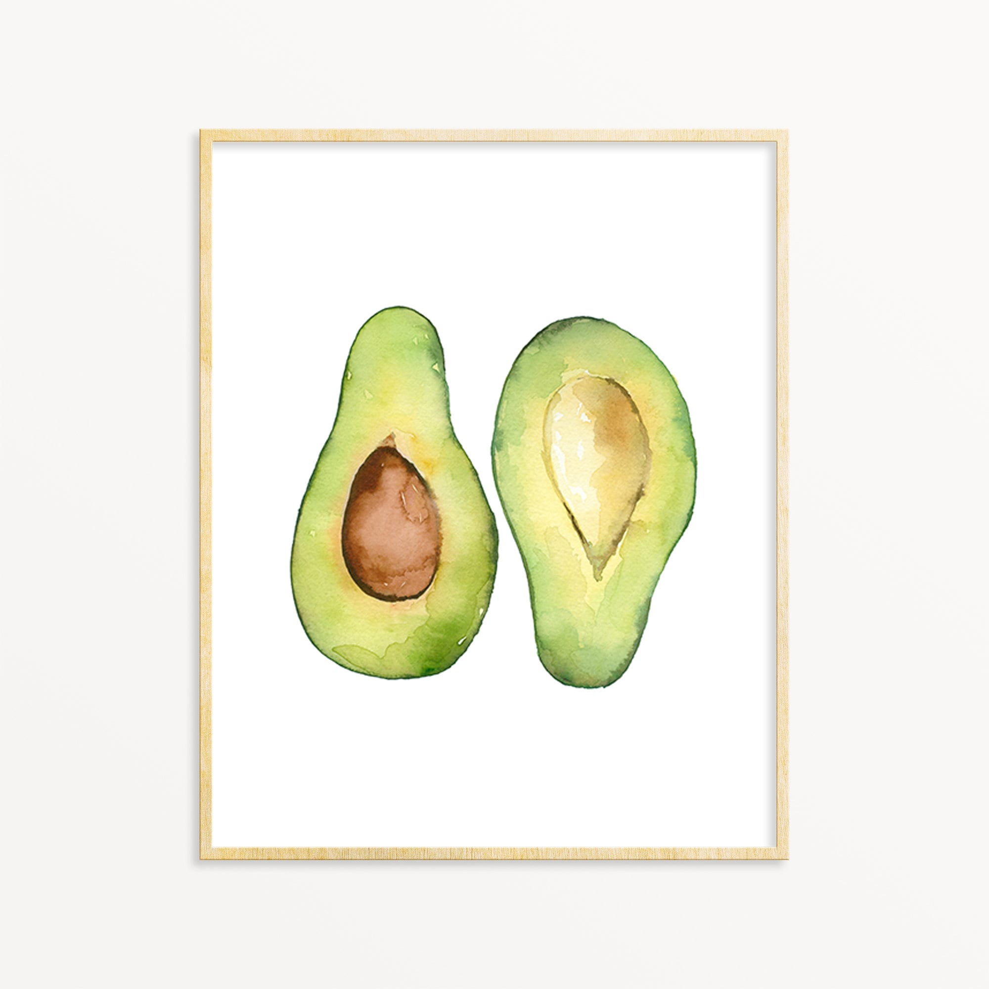 Avocado Fruit Printable Wall Art instant Download DIY Print | Etsy
