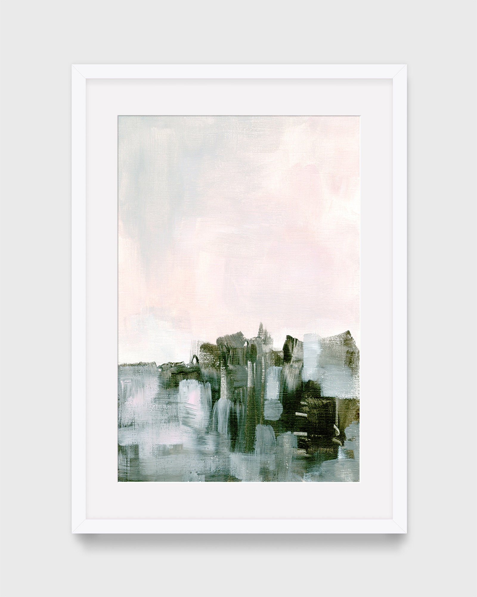Large Abstract Landscape Wall Art Printable Instant Digital | Etsy