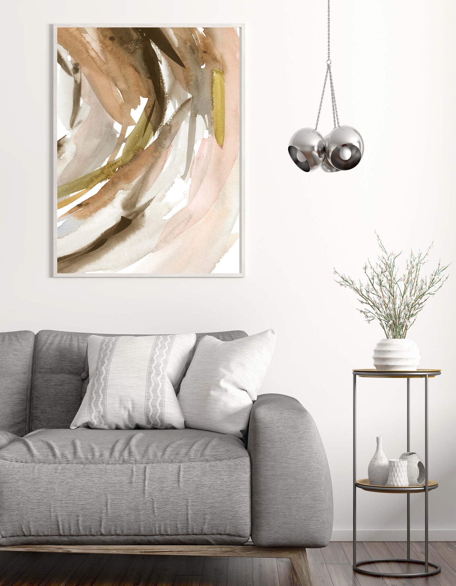 Abstract Print Neutral Wall Art Print Printable Instant - Etsy