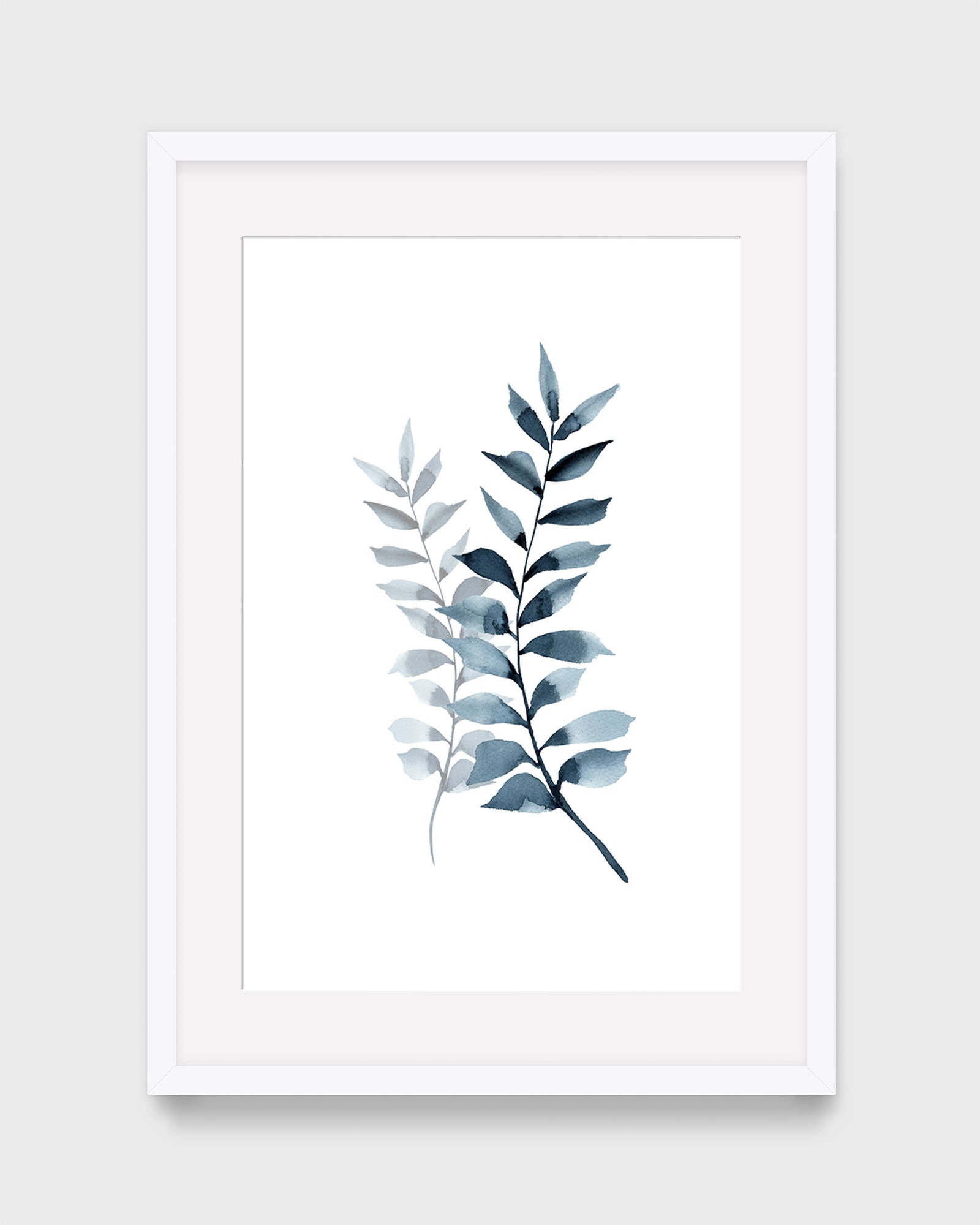 Plant Leaves Printable Wall Art Botanical Print Instant | Etsy