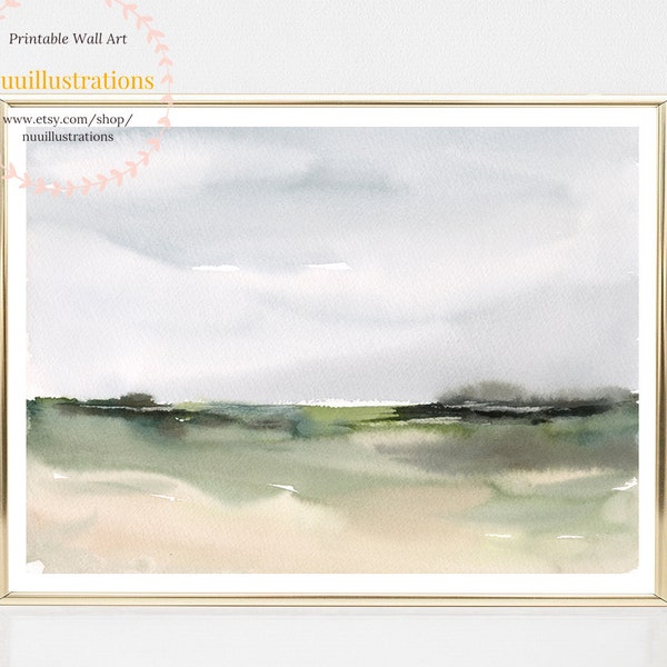 Abstract Landscape - Etsy