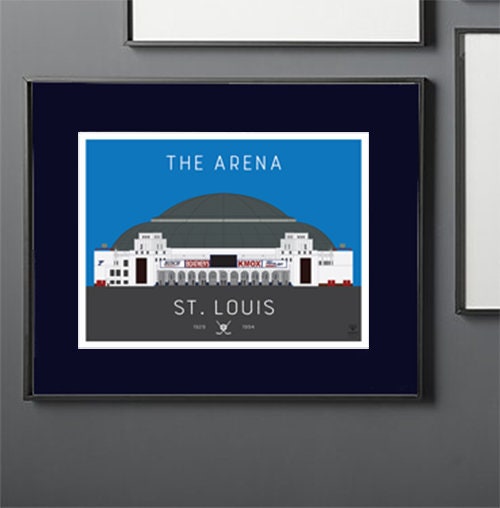 St. Louis Arena 1994 Exterior 8x10 Print - Etsy