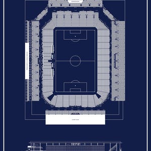 Energizer Park (formerly Citypark) Stadium Print - 20x30 (home of St ...