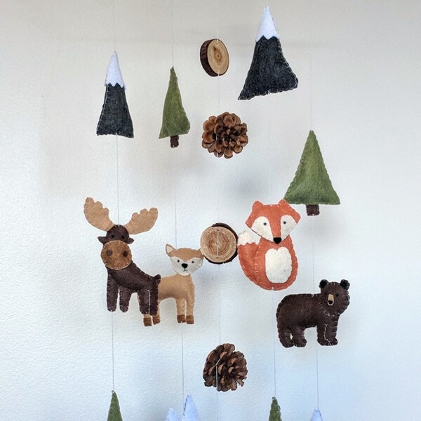 Animal Mobile - Etsy