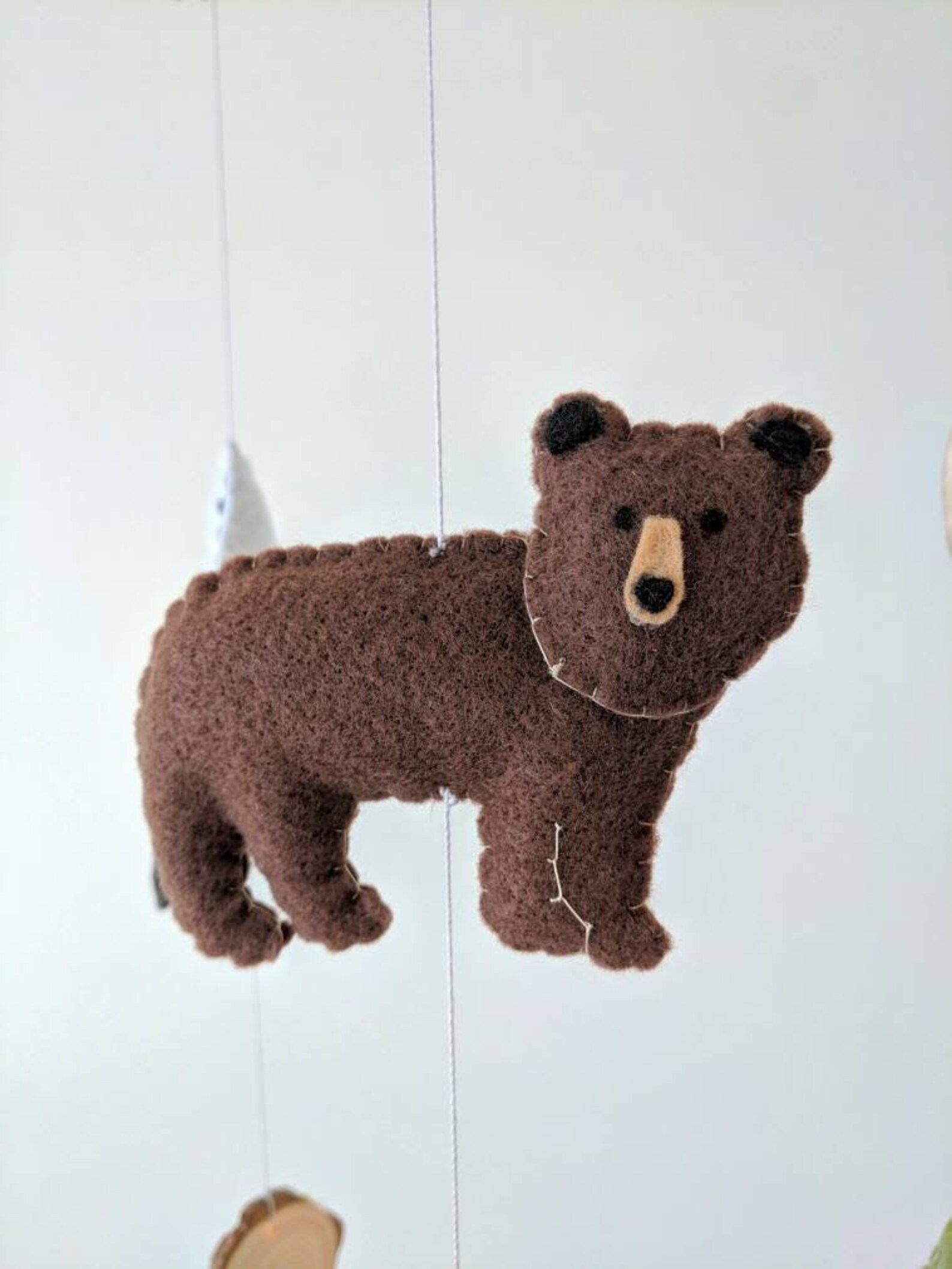 Bear Baby Mobile Mountain Baby Mobile Woodland Nursery | Etsy