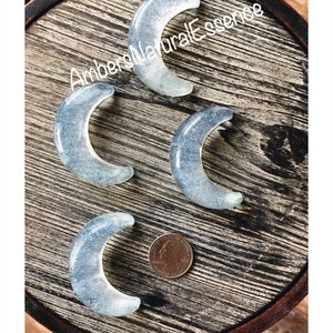 Glitter Moon Soaps Glitter Crescent Moon Soaps Clear Glitter - Etsy