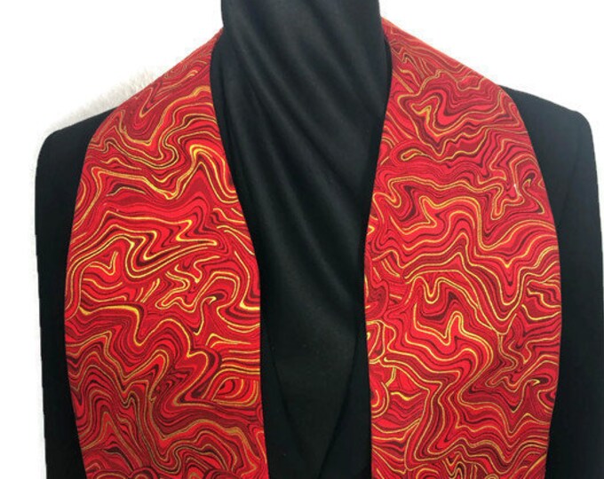Red Clergy Stole, Pentecost Clergy Stole - Etsy