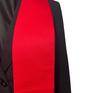 Red Clergy Stole With Gold Cross - Etsy