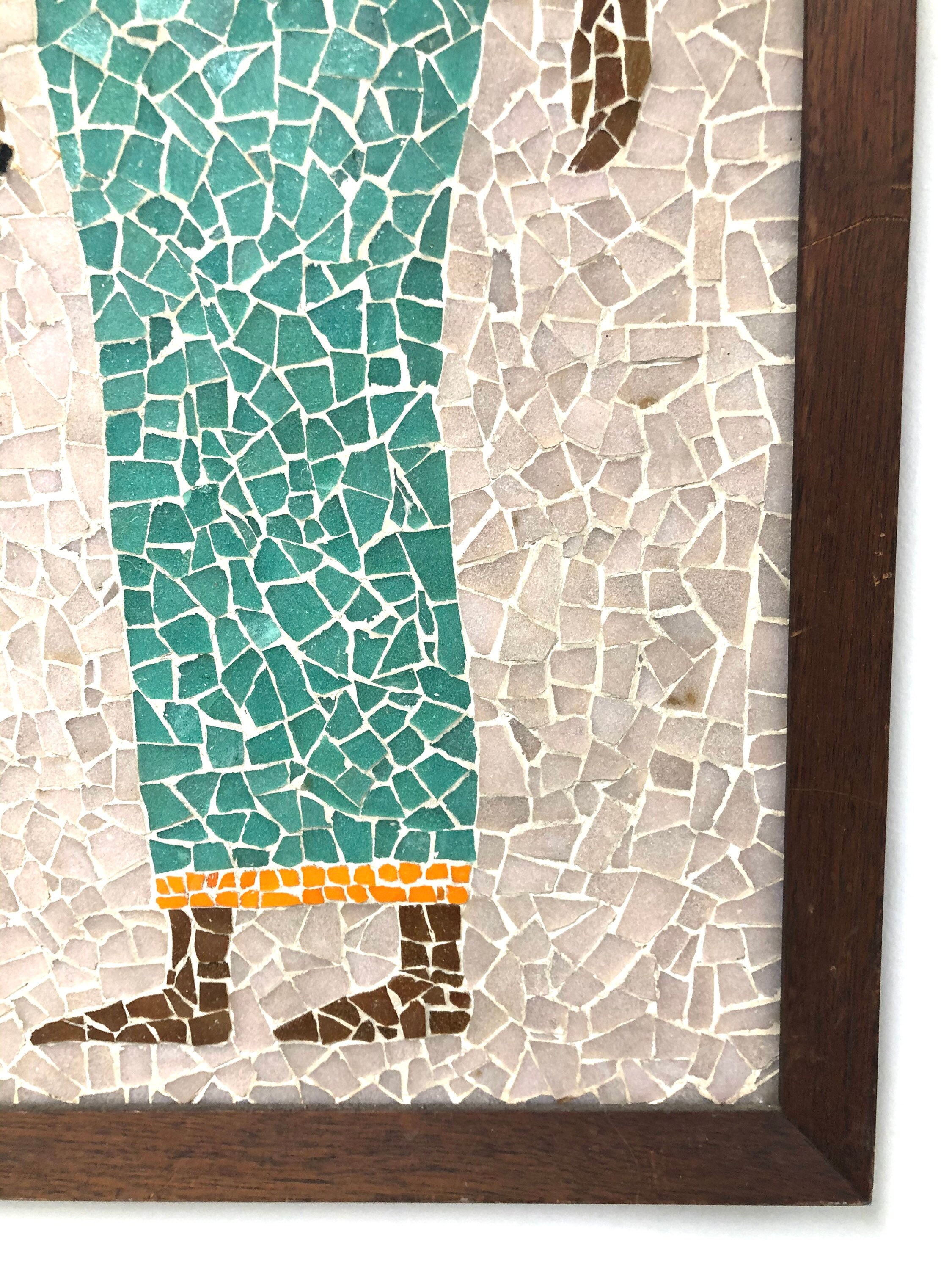 Pair of Tile Mosaic Panels - Etsy